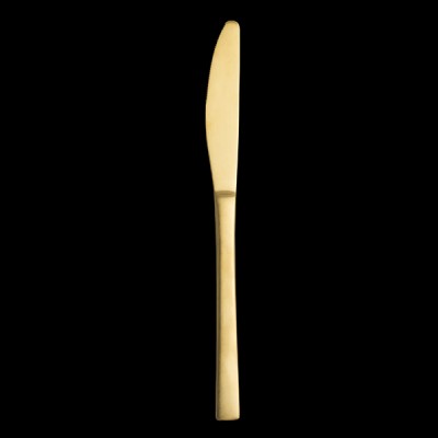 Lissome Brushed Gold - Dinner Knife - 5717GP042