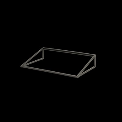 Axis Pivot - Rectangle Angled Riser - 7363MW340