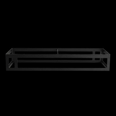 Mid Modern - Rectangular Metal Stand - GS196678