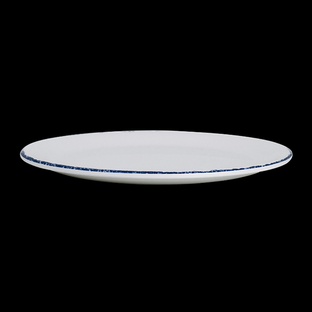 Blue Dapple Melamine - Coupe Plate - 7068MM304