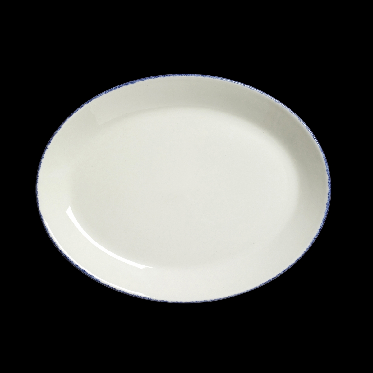 Blue Dapple - Oval Plate Coupe - 17100141