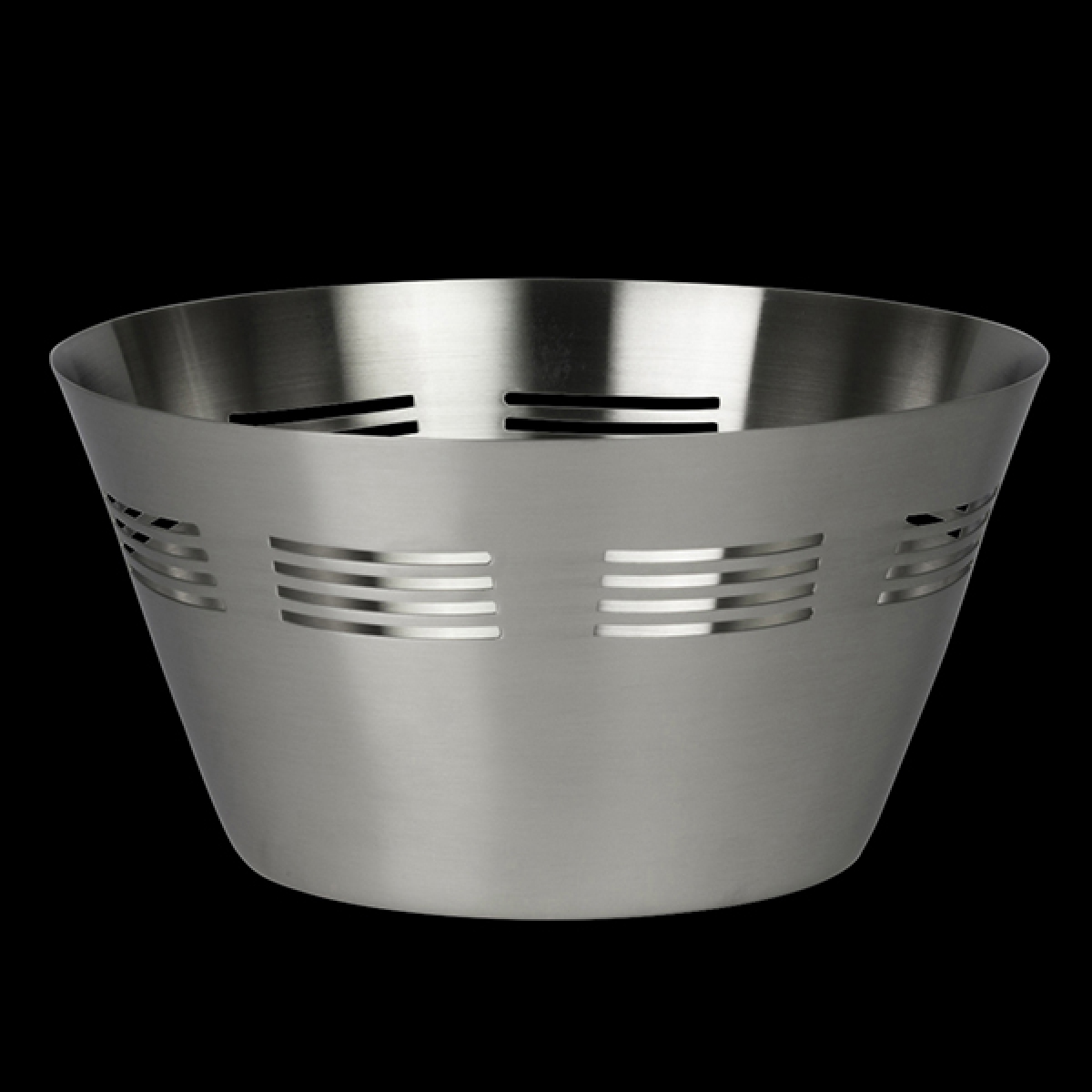 Metal - Bread Basket w/Slats Satin Finish - 7345MW106