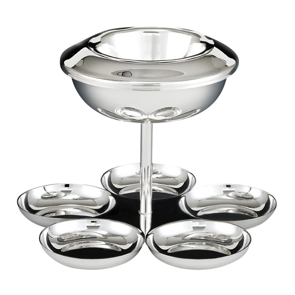 Accessories - Caviar Set With 5 Bowls With Top Ring - DW04955SS