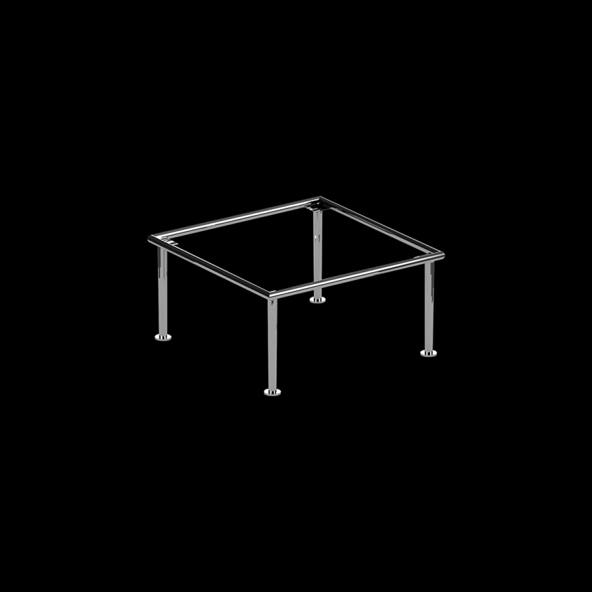 Square & Rectangle Metal Risers - Square Riser - DW073112126SS