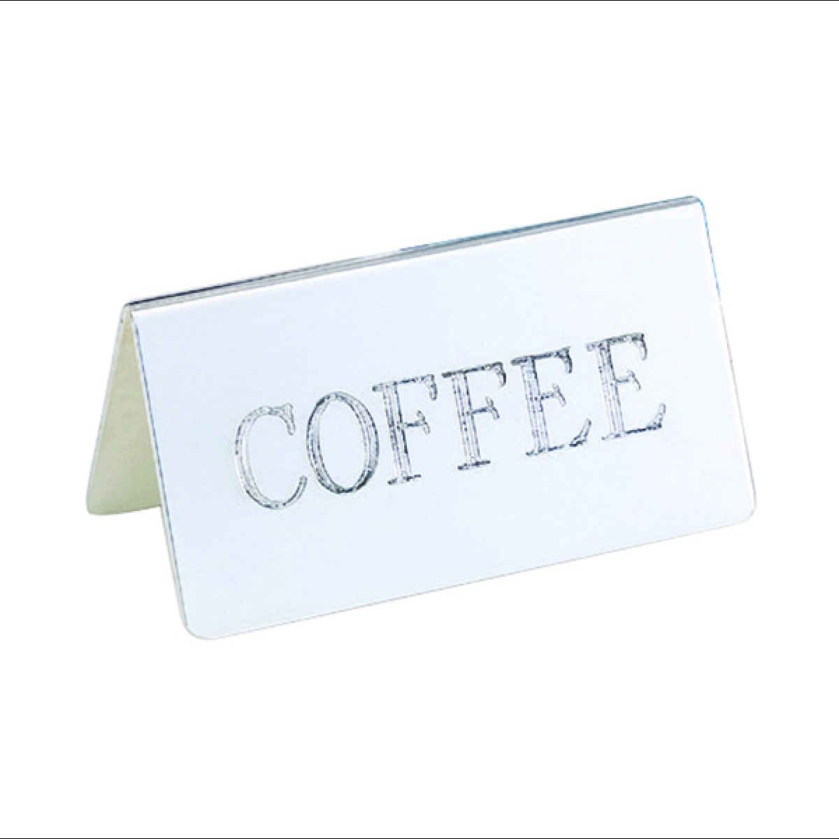 Buffet Accessories - Hot Water ID Tent Card - DWIDTENTHWSS