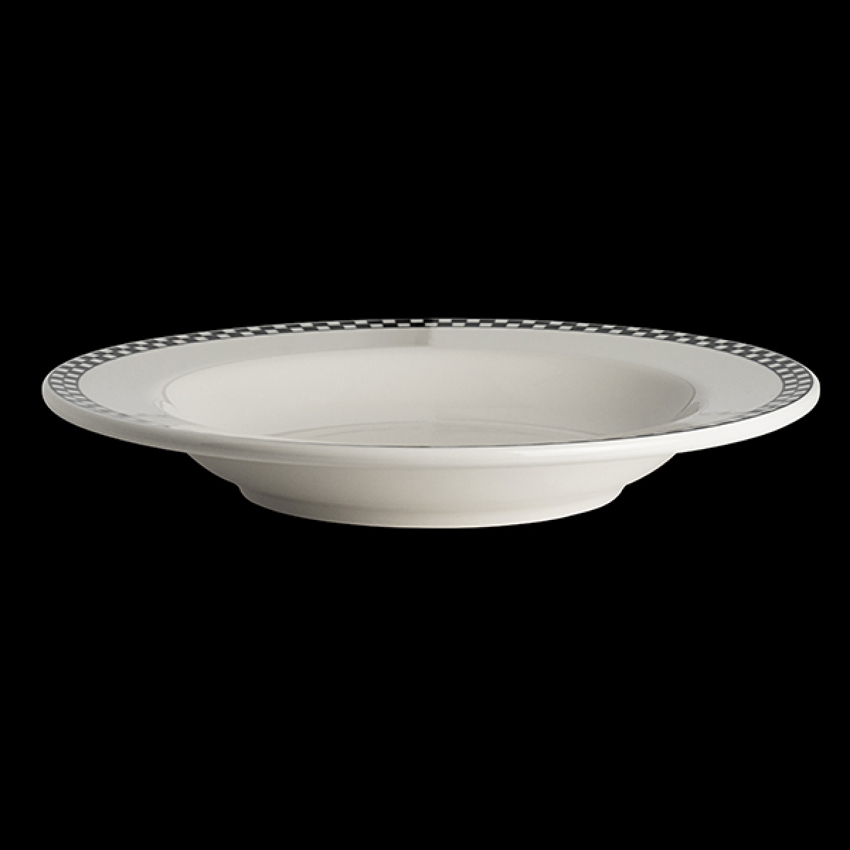 Black Checkers - Pasta Bowl - HL3801636