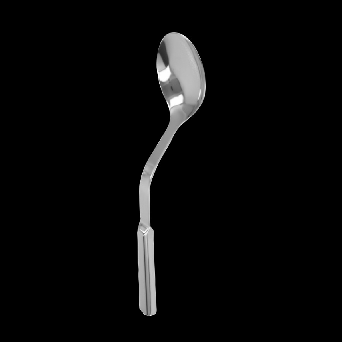 Walcoware - Curved Handle Serving Spoon - WLWLB01B