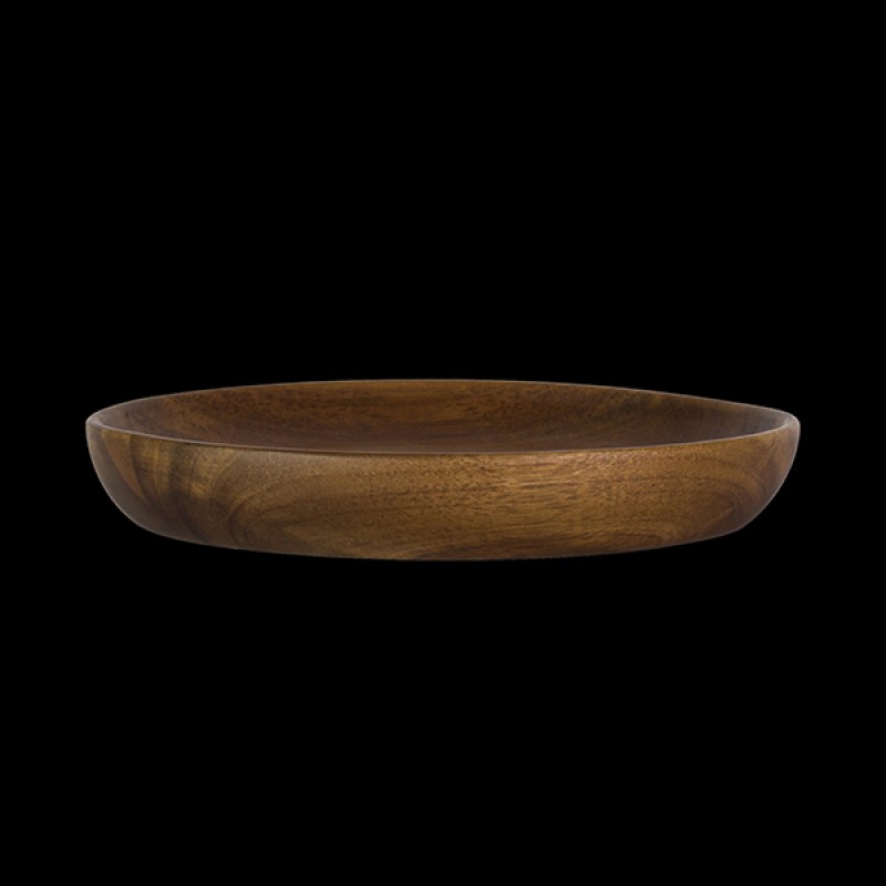Wood Trays & Boards - Round Wood Platter - 6525TW308