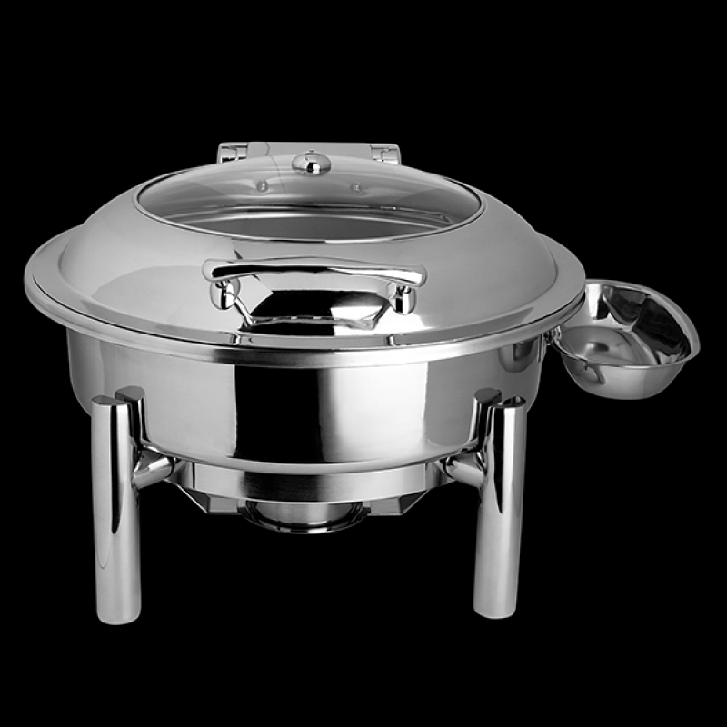 Hydraulic Closing Chafers - Round Chafing Dish Stand *includes ...