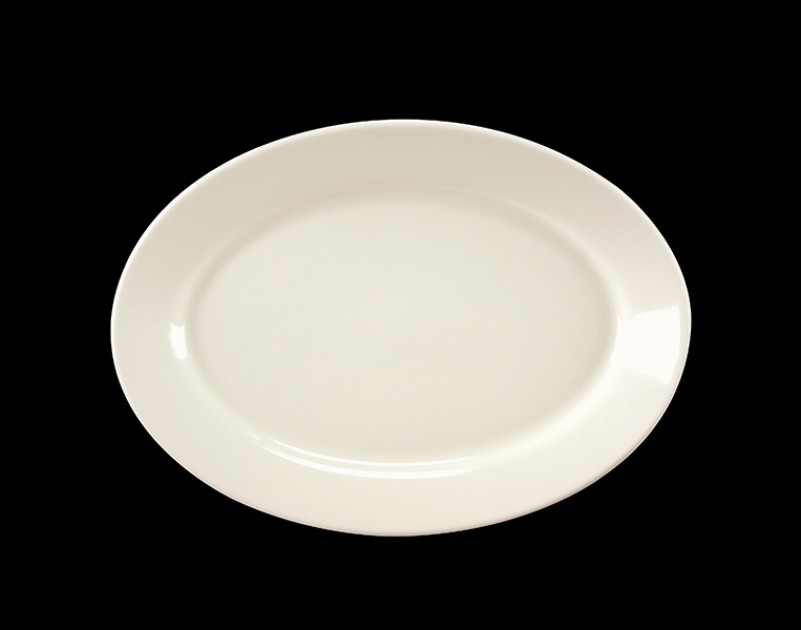 Rolled Edge & Narrow Rim - Oval Platter Rolled Edge - HL15400